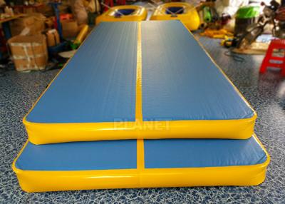China Double Wall Fabric Inflatable Air Track 4.0x2.0x0.2m with CE/UL Certified Pump for Gymnastics Training for sale