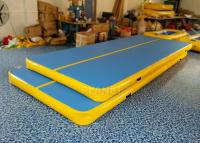 China Double Wall Fabric Inflatable Air Track 4.0x2.0x0.2m with CE/UL Certified Pump for Gymnastics Training for sale