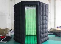 China 2.4x2.4x2.4 Meter CE Approved Inflatable Octagon Photo Booth with LED Lighting for Trade Shows for sale
