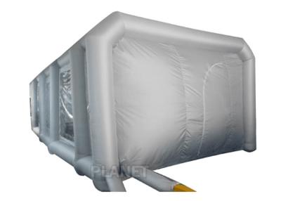 China Customized Inflatable Spray Booth 6m x 4m x 3m with 210D Oxford & 0.6mm PVC Material for sale