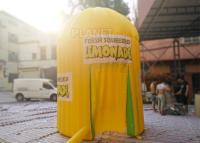 China Portable Lemonade Stand Inflatable Lemonade Tent  Inflatable Lemonade Cup for sale