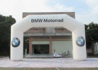 China White Inflatable Entrance Arch 6-15m Width with CE/UL Blower, Sand Bags and Ropes for Advertising Events for sale