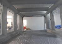 China Outdoor Professional Inflatable Car Paint Booth 6m x 4m x 3m with 210D Reinforced Oxford Material for sale