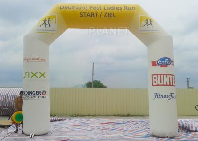 China Custom Inflatable Arch Gate -30°C to 70°C Temperature Range, Weather-Resistant PVC Material for Promotional Events for sale
