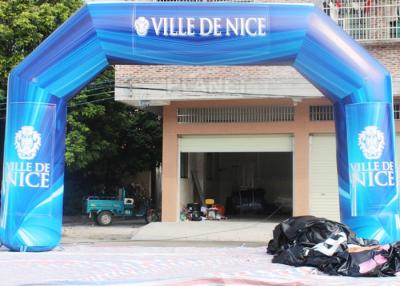 China Custom Inflatable Advertising Arch with 2-Year Warranty - Full Digital Printing & CE/UL Certified Blower for sale