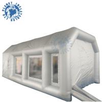 China 7M x 4M x 3M Inflatable Spray Booth with Water Resistance and CE/UL Certified Blowers for sale