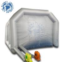 China 7M x 4M x 3M Inflatable Spray Booth with Water Resistance and CE/UL Certified Blowers for sale