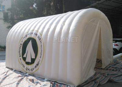 China White PVC Advertising Inflatable Tent 5x4.5x3m with 0.4mm Tarpaulin and CE/UL Certified Blower for sale
