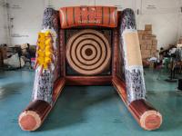 China Custom Inflatable Axe Throwing Game 0.55mm PVC Tarpaulin for Kids Adults Party for sale