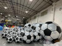 China Inflatable Mirror Football 60cm Reflective Soccer Ball for Event Decoration Custom Logo for sale