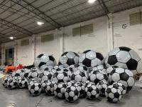 China Inflatable Mirror Football 60cm Reflective Soccer Ball for Event Decoration Custom Logo for sale