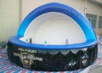 China Customized Inflatable Bar Tent 0.4mm PVC Tarpaulin Two Door for Display for sale