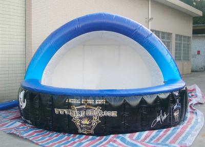 China Customized Inflatable Bar Tent 0.4mm PVC Tarpaulin Two Door for Display for sale