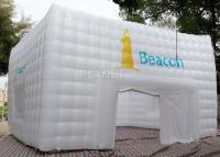 China Large White Inflatable Cube Tent 420D Oxford Cloth 8x8x6m for Trade Show for sale