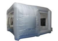 China Multifunction Inflatable Spray Booth 4m x 3.4m x 4m with HVLP Technology for Car Painting for sale