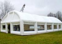 China 12x6m Giant White Airtight Inflatable Advertising Tent with 0.6mm PVC Material for Trade Shows and Events for sale