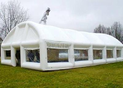 China 12x6m Giant White Airtight Inflatable Advertising Tent with 0.6mm PVC Material for Trade Shows and Events for sale