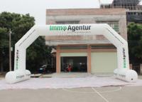 China Outdoor Inflatable Event Arch 4-10m Width with Custom Logo Printing and 25kg Lightweight Design for sale