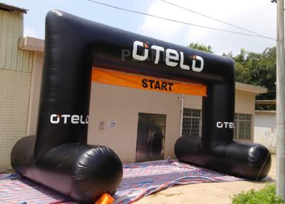 China Custom Inflatable Arch with 0.45mm PVC or 120D Oxford Fabric - UV Protected Race Gate for Events for sale