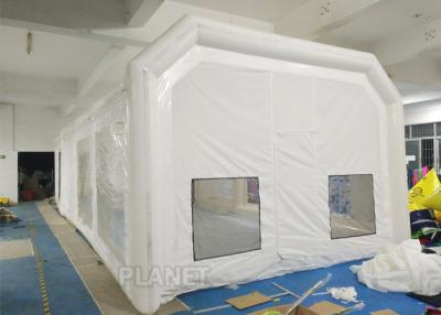 China Airtight Portable Paint Booth Tent with 0.6mm PVC Tarpaulin and 2-3 Year Warranty for Industrial Spray Painting for sale