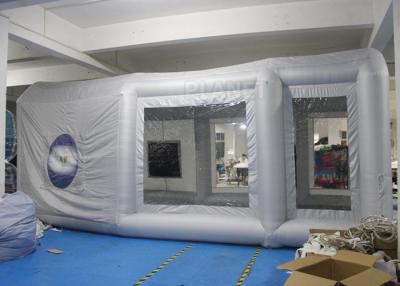 China Durable Inflatable Spray Booth 7x4x3m Reinforced Oxford Cloth with CE UL Blower for sale