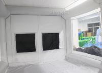 China Durable Inflatable Spray Booth 7x4x3m Reinforced Oxford Cloth with CE UL Blower for sale