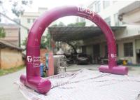 China Custom Inflatable Entrance Arch 3m Wide PVC Welcome Arch for Events Marathon Race for sale