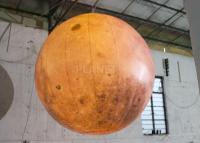 China 16-Color LED Inflatable Moon Balloon 2m Height for Party Decoration with Custom Sizes and OEM Options for sale