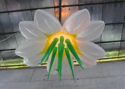China 1.5m Multi-Color LED Inflatable Flower with 16 Color Options for Event Decorations for sale