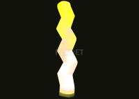 China 45cm x 2m Inflatable LED Wave Tube with 16-Color Remote Control for Festival and Event Decorations for sale