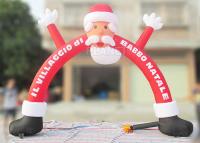 China Custom Inflatable Archway 6m x 4m 210D Oxford Cloth for Outdoor Events for sale