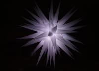 China 2M Diameter Inflatable Star Lighting Decoration with 16 Color-Changing LEDs for Party Events for sale