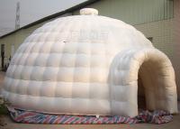 China 7x7x4m Outdoor Durable Inflatable Igloo Dome Tent with PVC Tarpaulin for Advertising and Events for sale