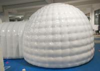 China Durable White Inflatable Snow Igloo Tent 4.7x3.5x2.5m with CE/UL Certified Blower for Events and Promotions for sale