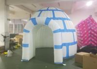 China Flexible Inflatable Snow Igloo Dome Tent 4.22x3.7x3.0m with CE/UL Certification and 210D Oxford Cloth for sale