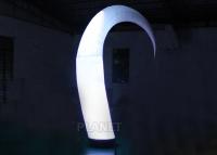 China Colorful LED Inflatable Horns Lighting Decoration - 210D Oxford Cloth, 2-2.5m Height, 24W LED for sale