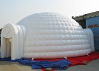 China 10m Inflatable Igloo Marquee Tent with 3-8 Minute Inflation | 0.55mm PVC Waterproof Material for sale