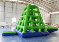 China Inflatable Water Tower Climbing Slide 6x4x4m PVC Tarpaulin for Sea for sale