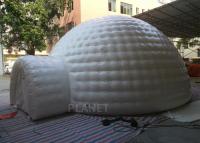 China 7.0m x 3.5m White Inflatable Igloo Tent - Waterproof PVC Dome with CE/UL Certification for sale