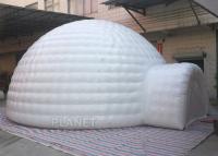China 7.0m x 3.5m White Inflatable Igloo Tent - Waterproof PVC Dome with CE/UL Certification for sale