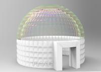China 9.0m Custom Inflatable Dome Tent - Fireproof PVC Tarpaulin with 3-8 Minute Setup for sale