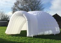 China White Inflatable Igloo Dome Tent with CE/UL Certification - Custom Sizes 3-8 Minute Setup for sale