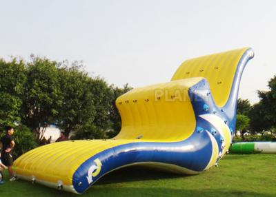 China PVC Inflatable Water Seesaw 12x4x3m Floating Totter Toy Digital Printing for Water Park for sale