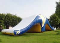 China PVC Inflatable Water Seesaw 12x4x3m Floating Totter Toy Digital Printing for Water Park for sale