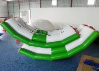 China Giant Inflatable Water Seesaw 4x4m Heavy Duty PVC Floating Totter for Amusement Park for sale