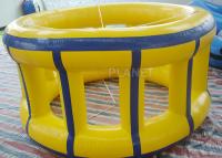 China Inflatable Water Floating Wheel Roller for Adults 0.9mm PVC Tarpaulin Entertainment for sale