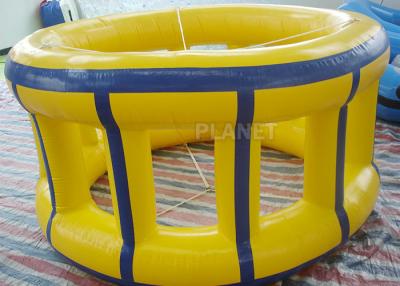 China Inflatable Water Floating Wheel Roller for Adults 0.9mm PVC Tarpaulin Entertainment for sale