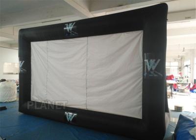 China Portable Inflatable Projector Movie Screen with EN14960 Certification and Custom Logo Printing - 210D Oxford Cloth for sale