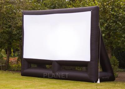 China 6 Meter Inflatable Cinema Screen with Flame Retardant Material for Outdoor Movie Events and Parties for sale