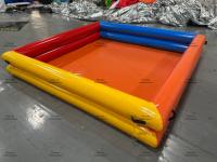 China Commercial PVC Inflatable Ball Pit 3x2.5x1.2m Custom Soft Play Kids Ball Pool for Indoor Playground for sale